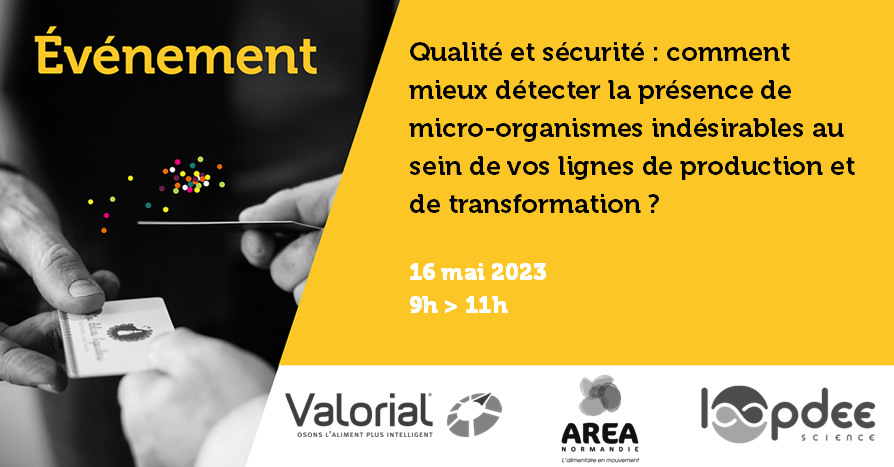 Save the date : Petit déjeuner sur le thème de la sécurité alimentaire, 16 mai 2023 - Loop Dee ...